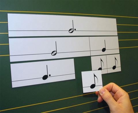 Notenpyramide bei BETZOLD | 34 magnetische Karten