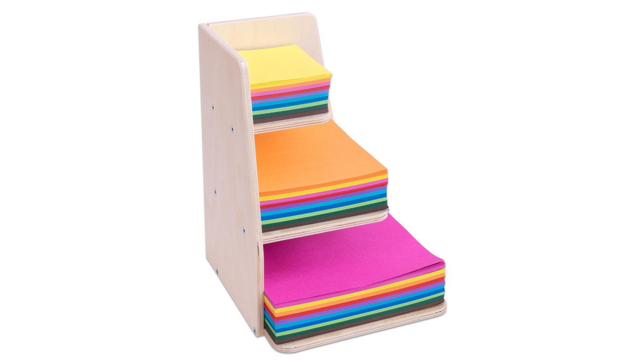 Faltpapier-Ständer, gefüllt - betzold.ch