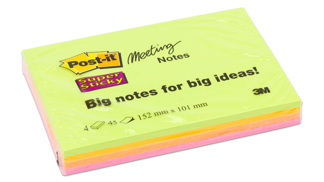 Post-it Super Sticky Big Notes 15 x 10 cm - betzold.ch