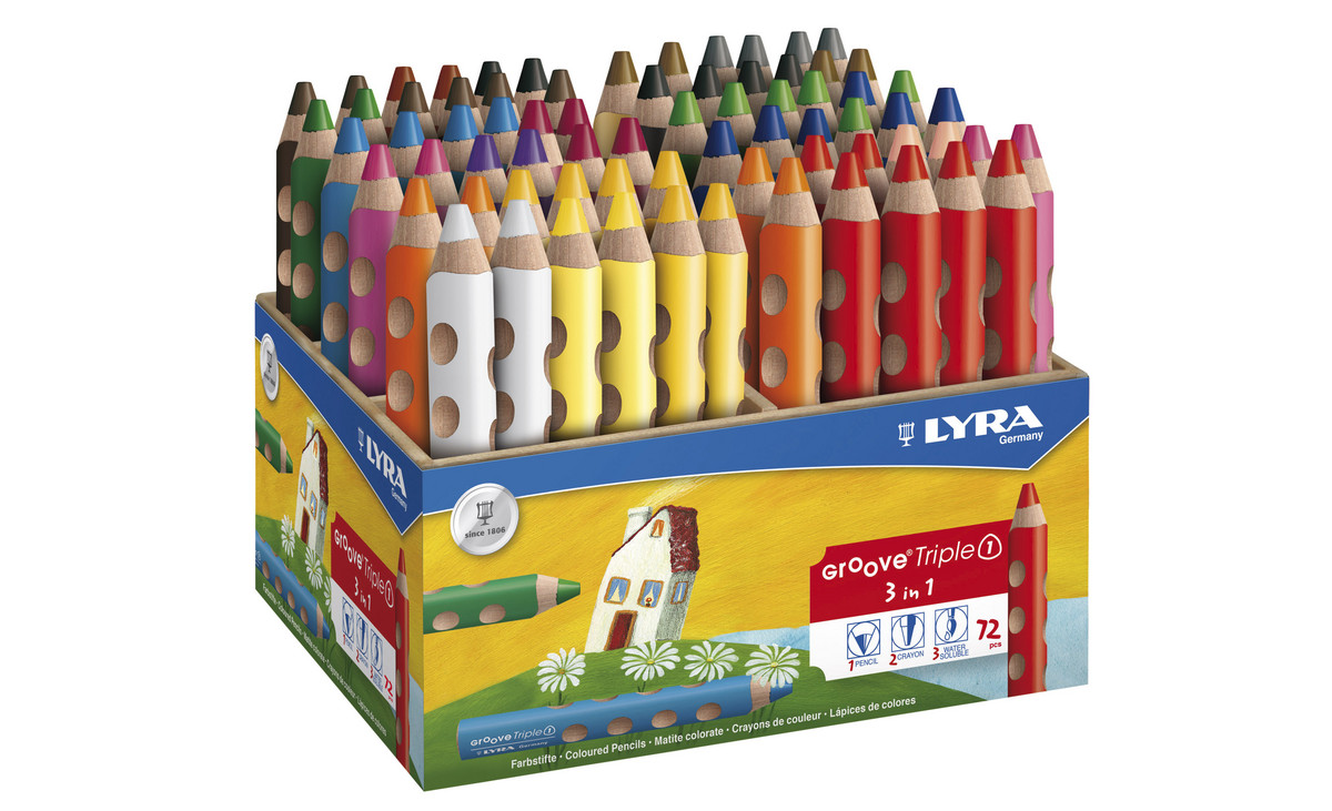 LYRA Groove® Triple 1, 72 Stück | betzold.ch