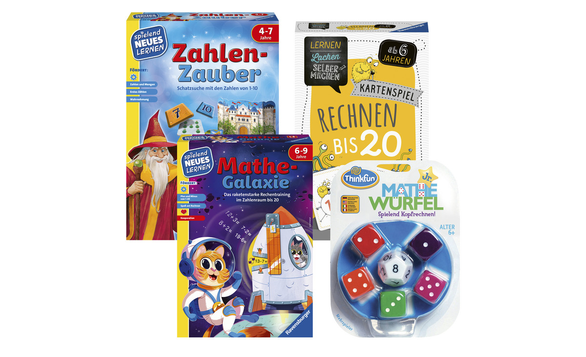 Ravensburger Lernspiele- Set: Rechnen bis 20 | betzold.ch